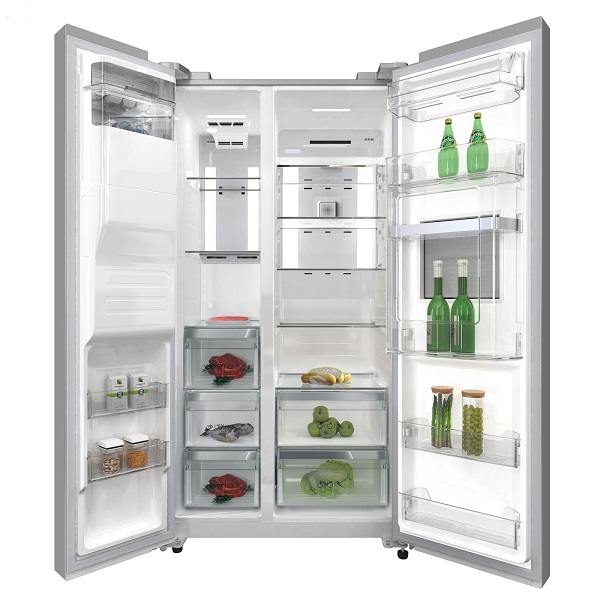 یخچال فریزر ساید بای ساید دوو مدل D5S-2915 SS استیل | جاوید کالا