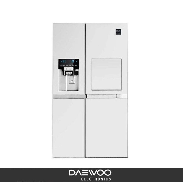 یخچال فریزر ساید بای ساید دوو مدل D5S-1033MW سفید متالیک | جاویدکالا