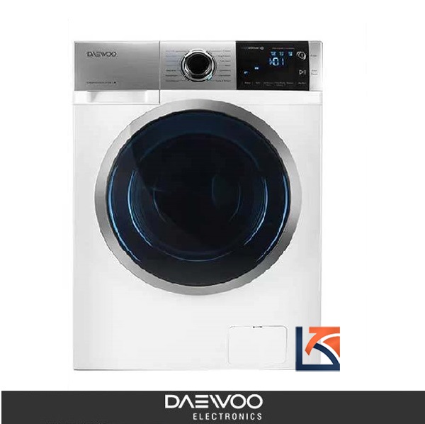 ماشین لباسشویی دوو مدل DWK-PRO85TB ظرفیت ۸ کیلوگرم | جاوید کالا