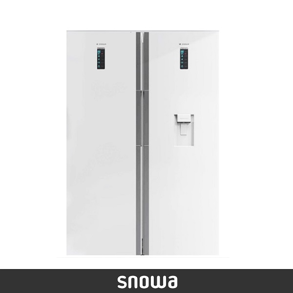 یخچال و فریزر ساید بای ساید اسنوا مدل S8-2320SS | جاویدکالا